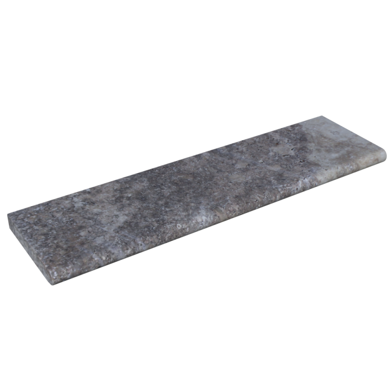 Silver Travertine Pool Coping