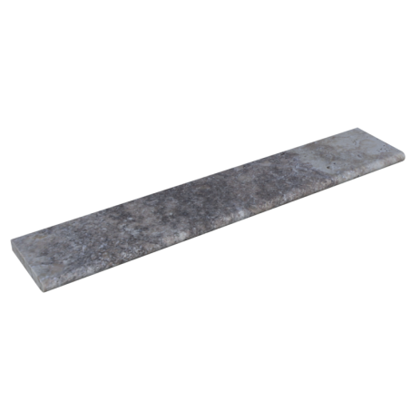 Silver Travertine Pool Coping