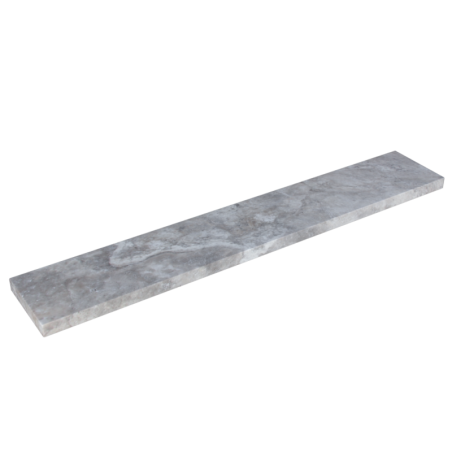 Silver Travertine Pool Coping