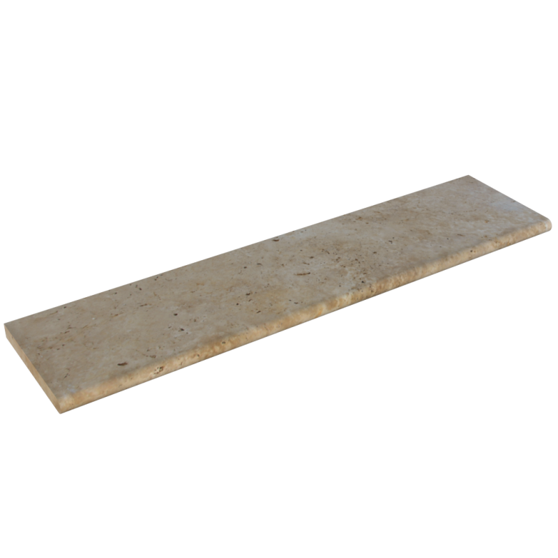 Walnut Travertine Pool Coping